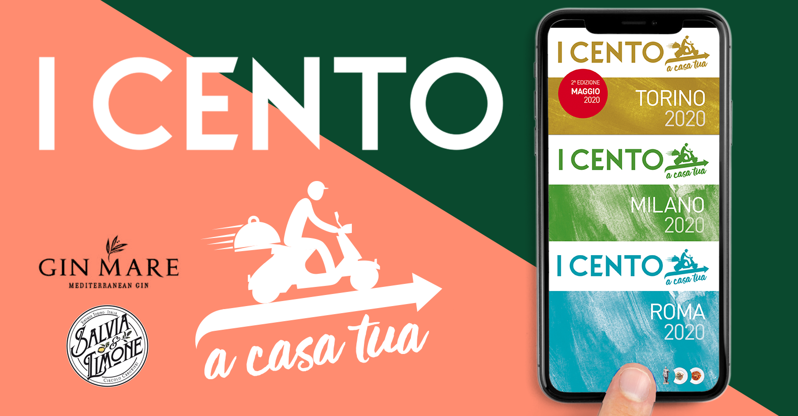 I Cento a casa - Milano, Roma, Torino | EDT